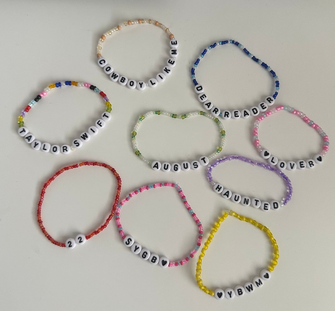 Custom Eras Tour Friendship Bracelets - Etsy