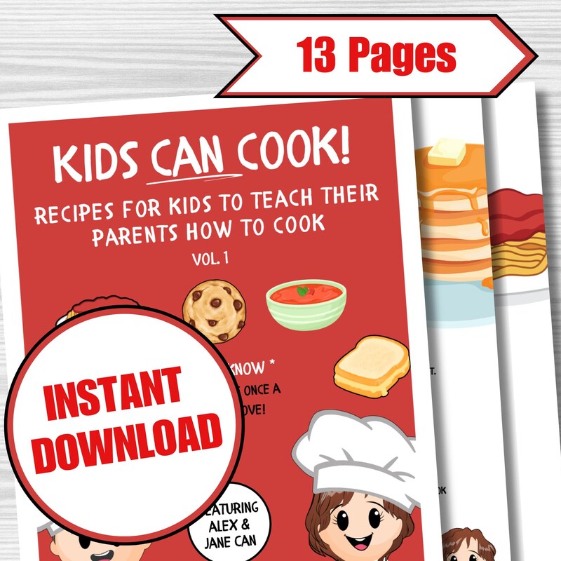 Kids Cookbook - Etsy