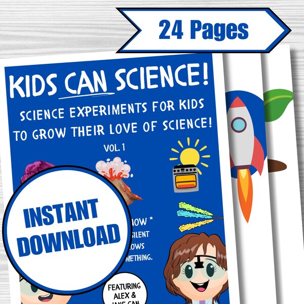 Science Experiments - Etsy
