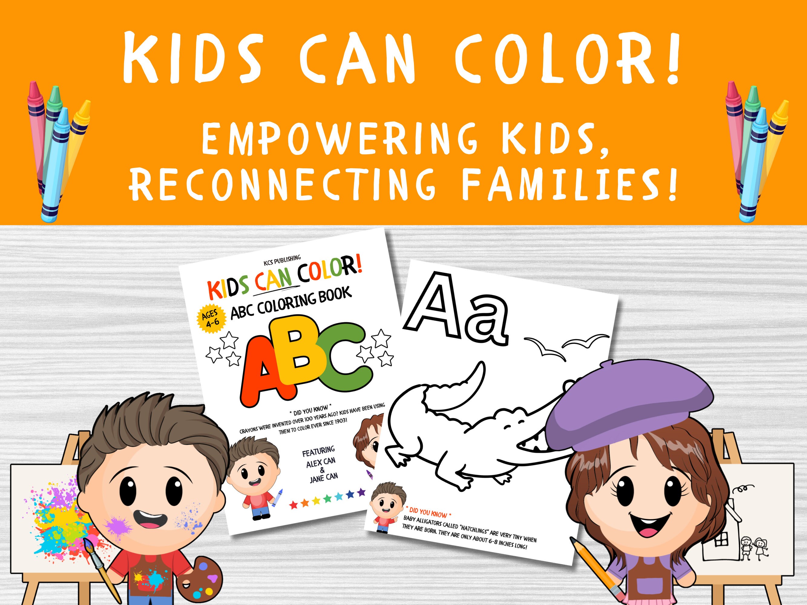 Kids Can Color, for Kids ABC Animals, Homeschool Kid Printables, Kids ...