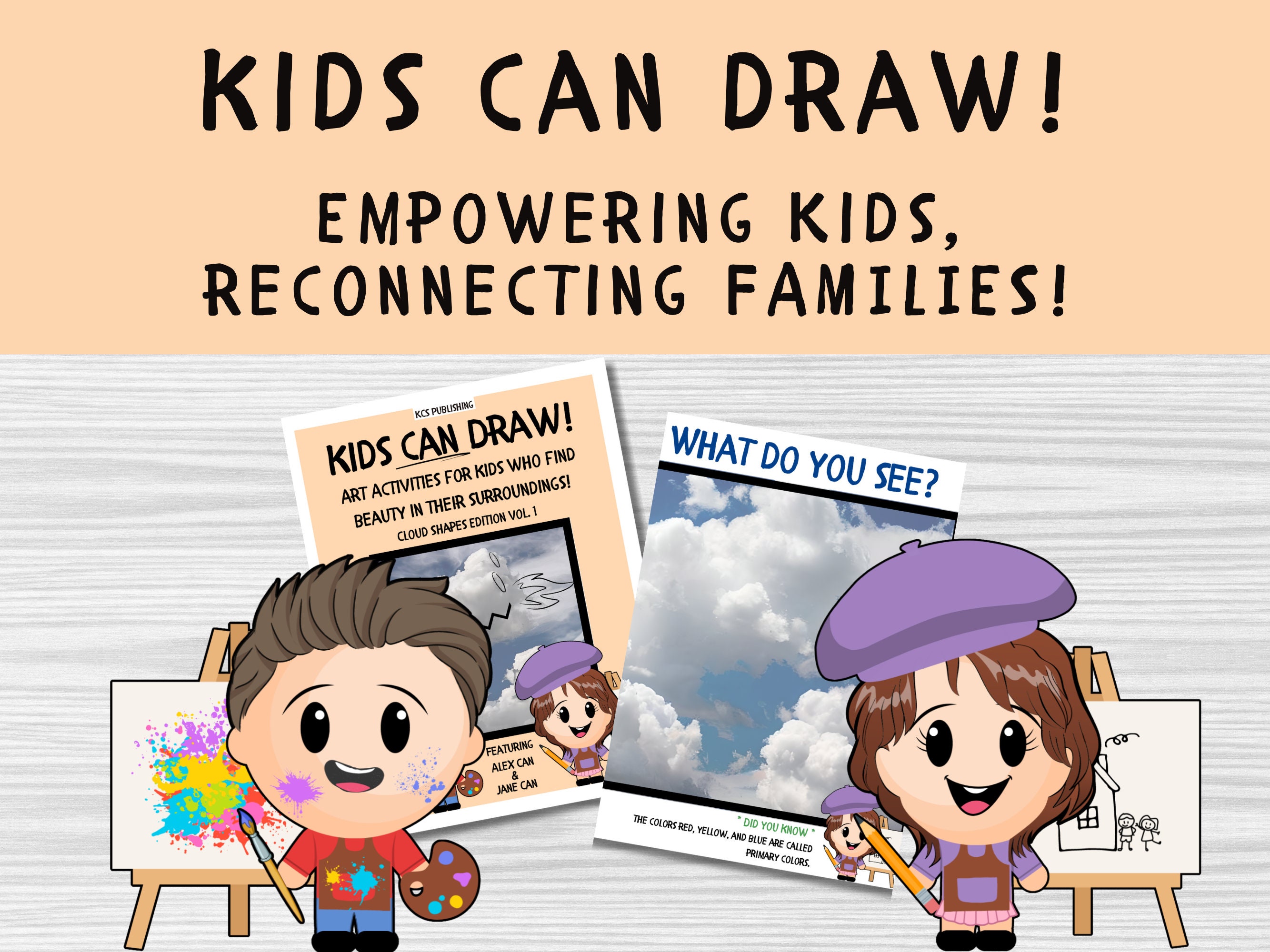 Kids Can Draw Cloud Shapes for Kids, Homeschool Kid Printables, Kids ...