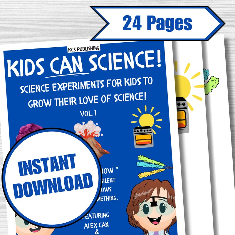 Science Experiments - Etsy
