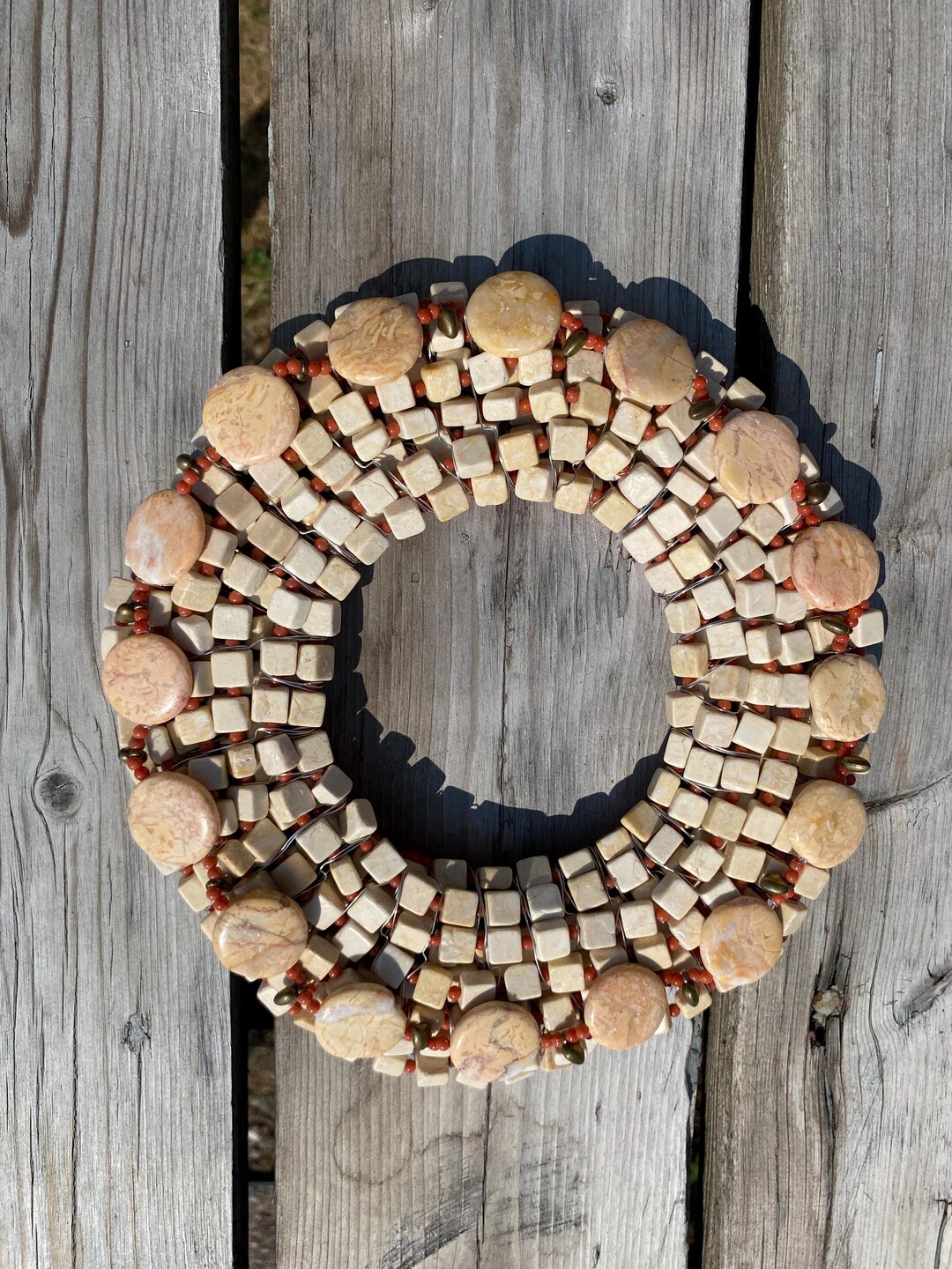 Sand Stones - Recycled Handcrafted Eco-friendly Décor Rustic Wall Art ...