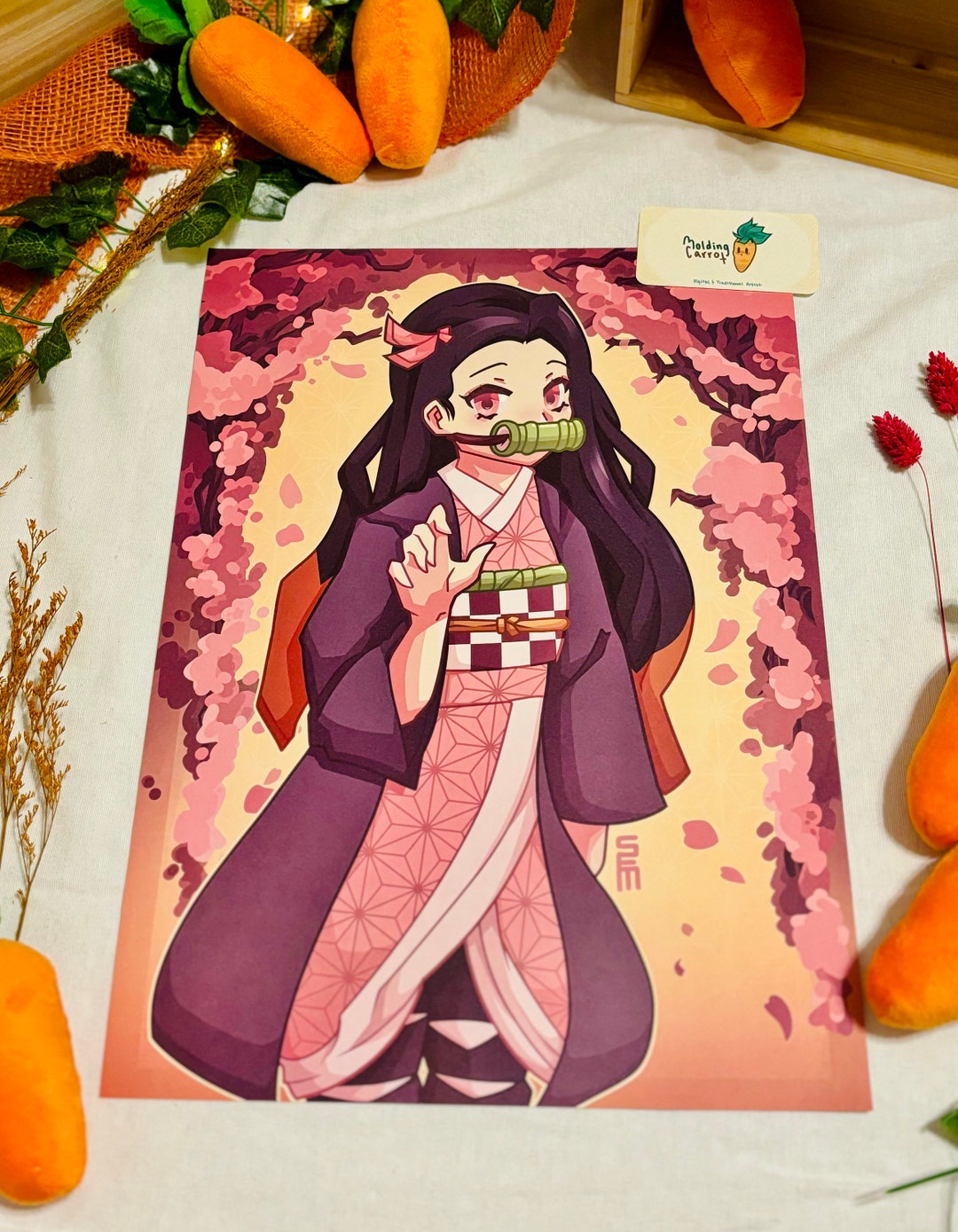 Nezuko Large Print - Etsy