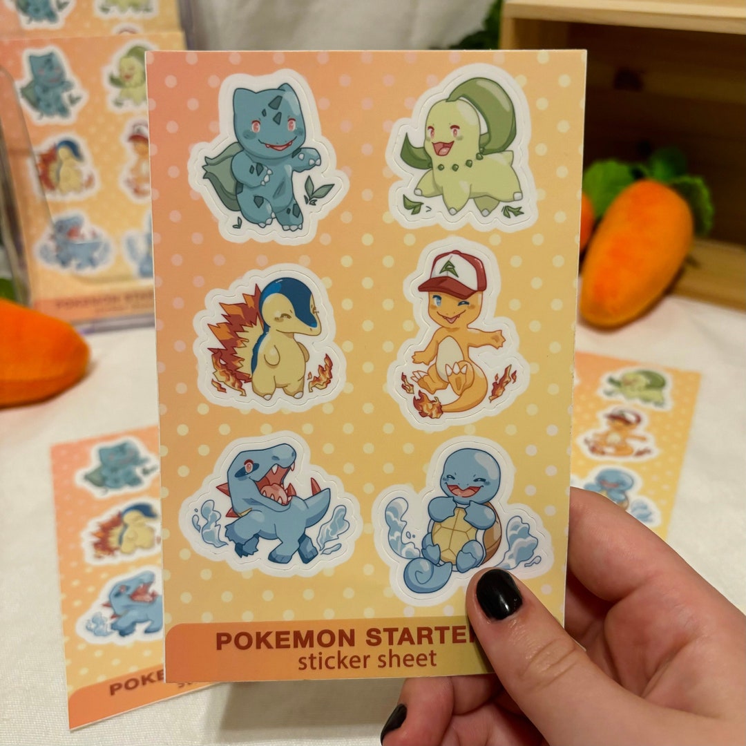 Starters Sticker Sheet - Etsy