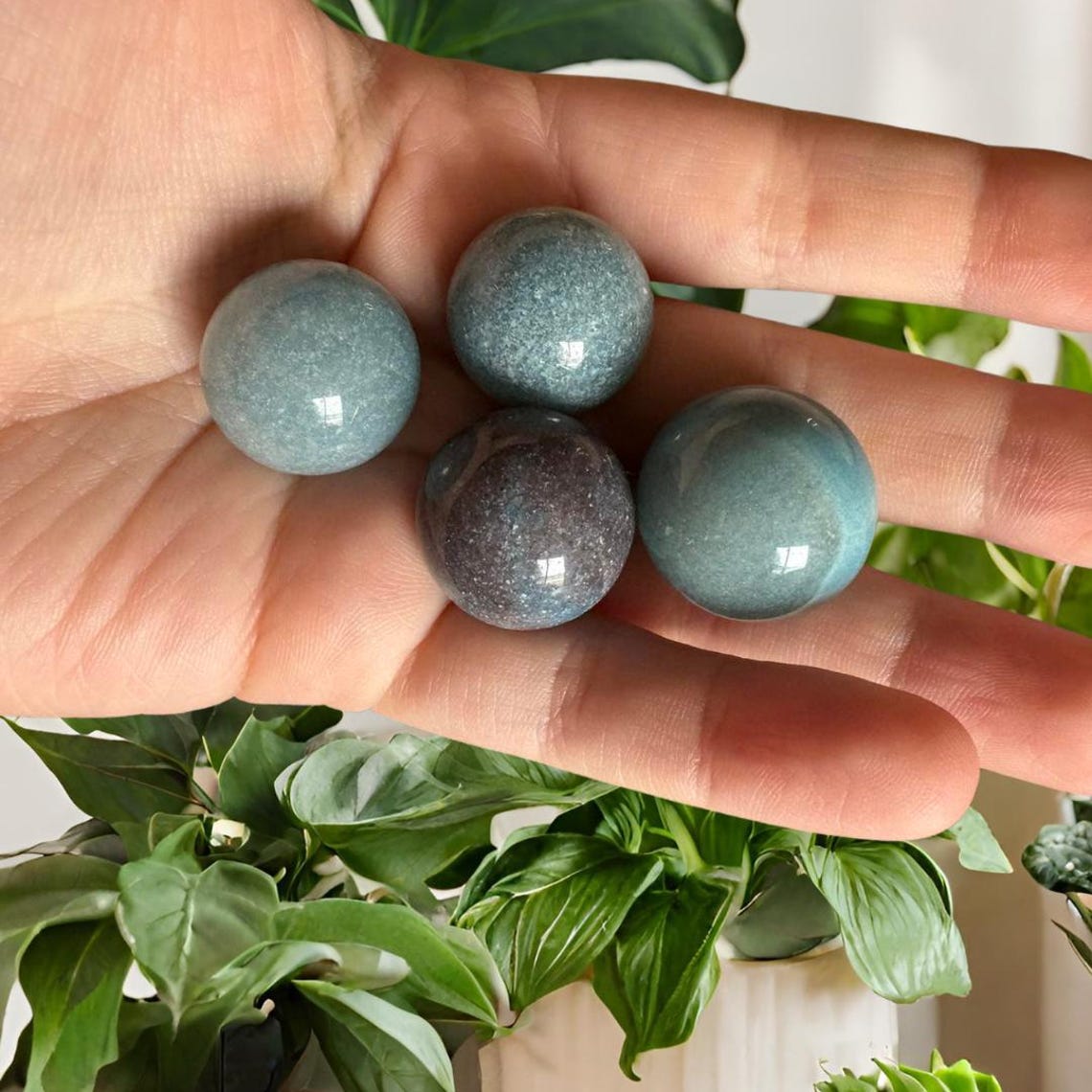 Trolleite Mini Spheres | Trolleite Crystal Sphere | Gentle Healing ...