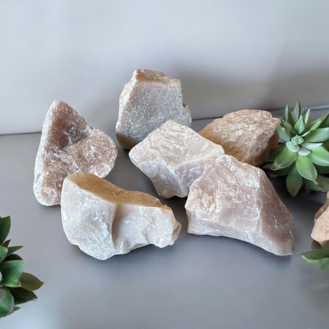 Natural Raw Pink Opal | Compassion Crystals | Peace Crystal Chunks ...