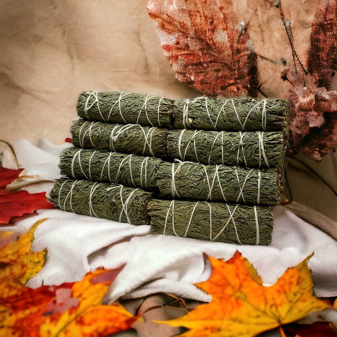 Cedar Smudge Stick | Cleansing Spiritual Altar Tool - Etsy