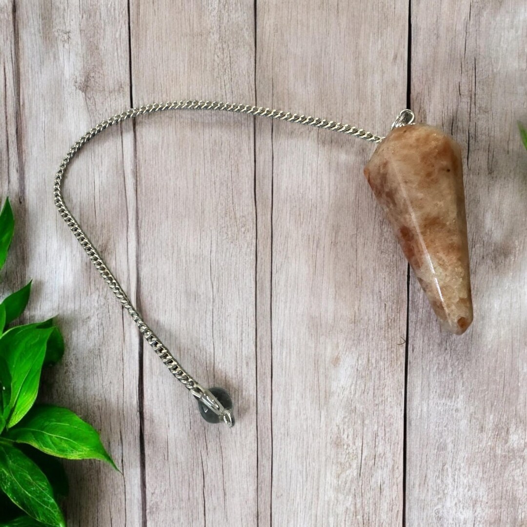 Sunstone Pendulums | Strength and Optimism Crystals | Divination ...