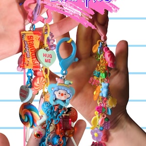 Custom Kidcore Bag Charm/keychain - Etsy