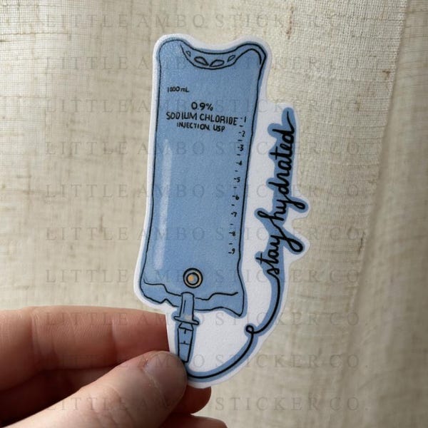 Iv Fluid Labels - Etsy
