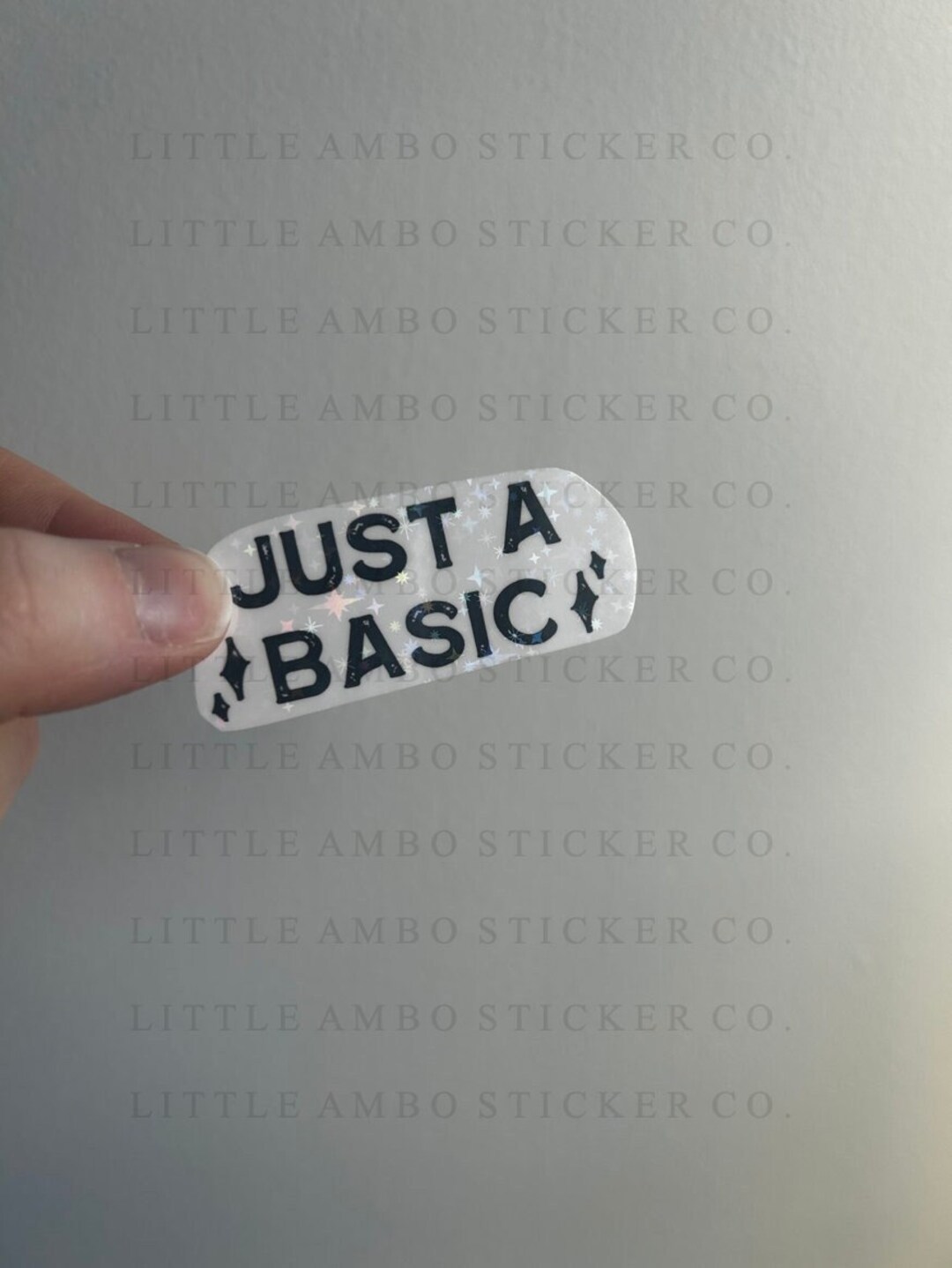 Just a Basic // Funny EMS Sticker // Medical // Healthcare // Paramedic ...