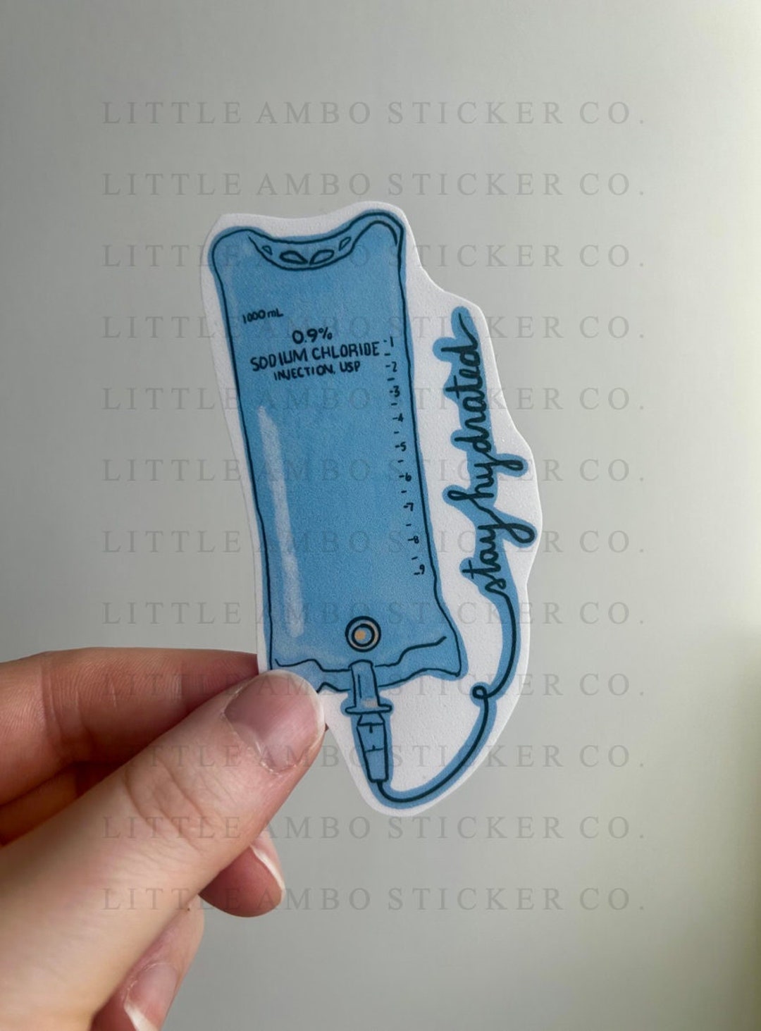 Stay Hydrated // Funny EMS Sticker // Medical // Paramedic // Hospital ...