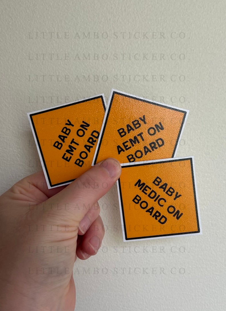 Baby Medic, AEMT, EMT // Funny Ems Sticker // Medical // Healthcare ...