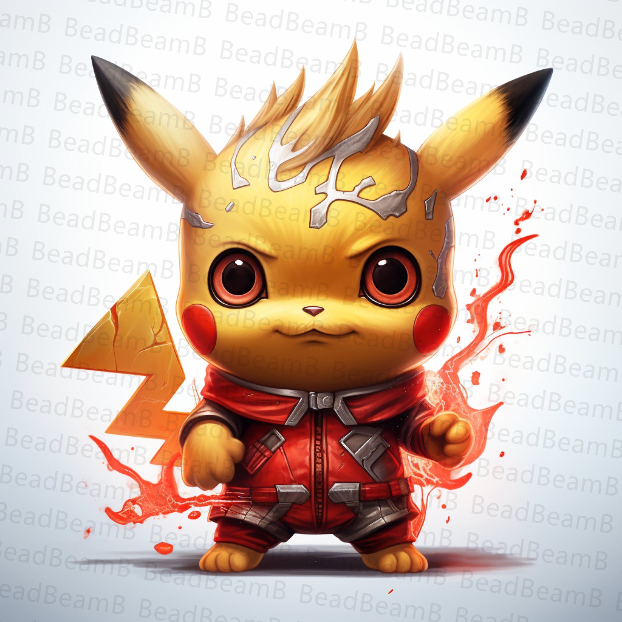 Cute Raichu PNG Fan Art, Watercolor Design, Ascension PNG Instant ...