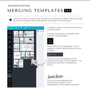 Canva Basic Guide Planner: Editable Canva Template (digital Download ...