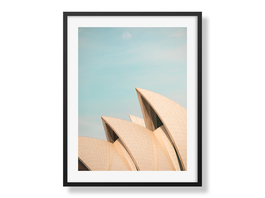 Opera House Sails Sydney Opera House Art Print Architectural ...