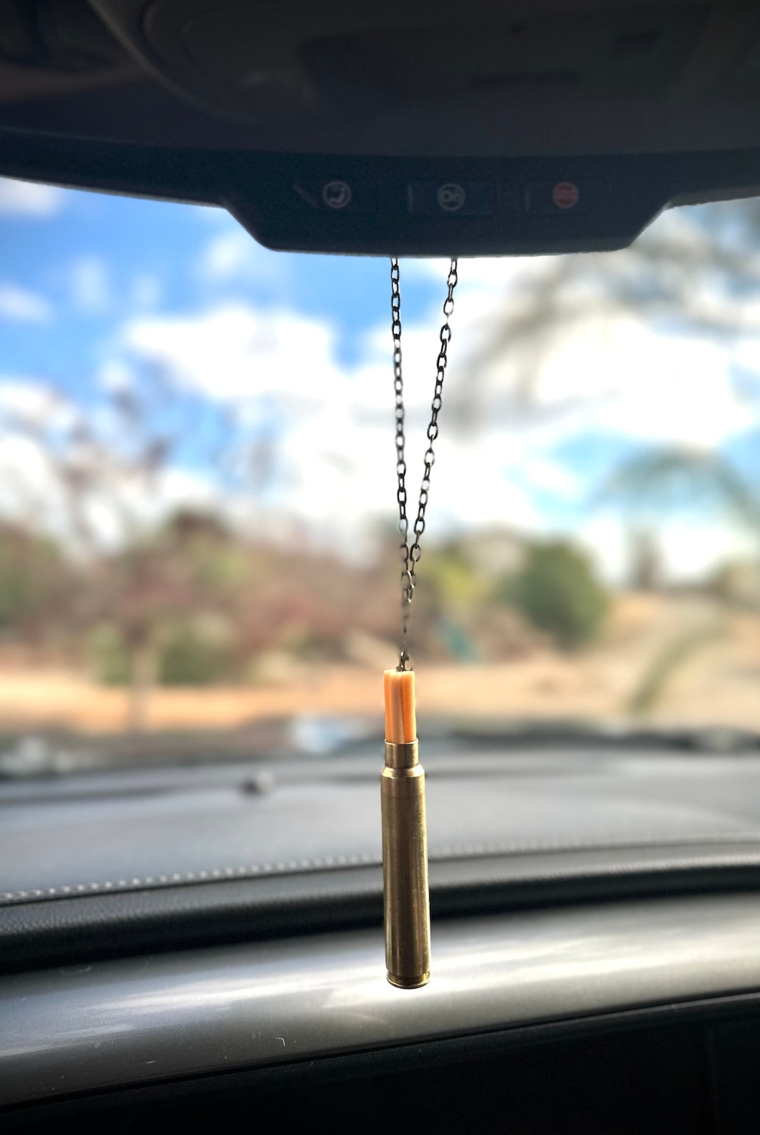 Handcrafted Brass Bullet Casing Scented Oil Diffuser With Bronze Chain ...