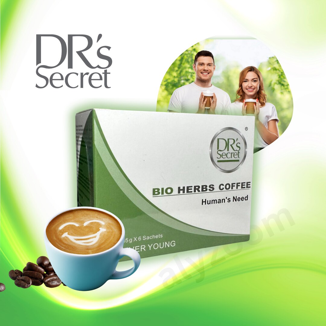 6 Box X Drs Secret Coffee 15G X 6 Sachets Free Express Shipping - Etsy