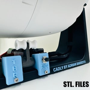 3D Printed Electric Turbo Fan Model With Functional Reverse Thrusting ...