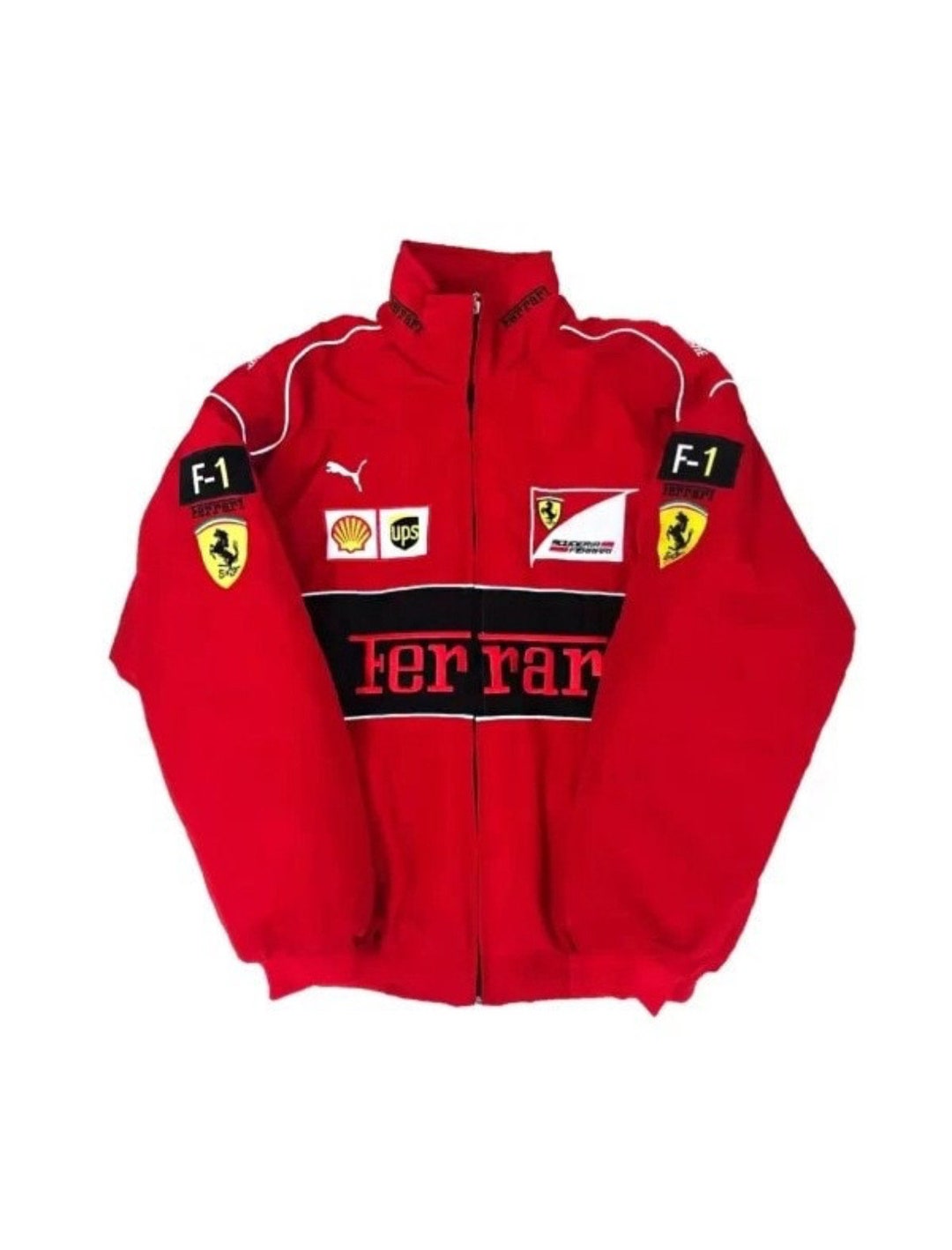 Ferrari Bomber Racing Jacket Vintage, Retro, F1, Formula 1, Car Person ...
