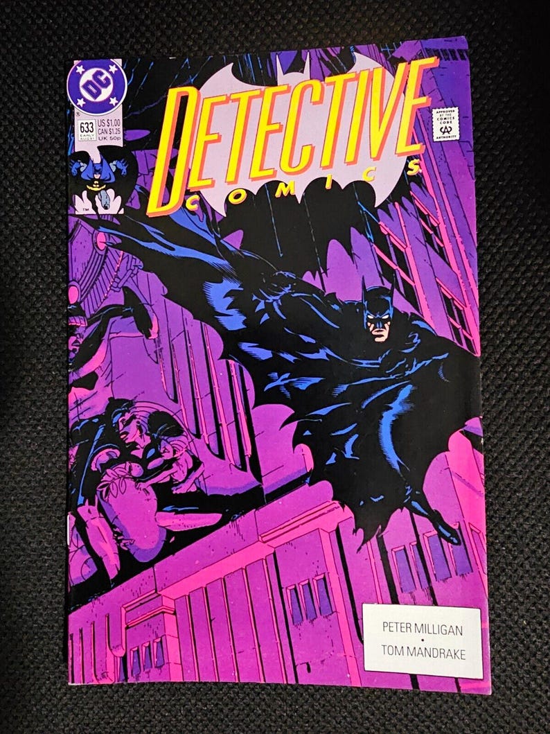 Detective Comics 633 Dc Comics Comic Book - Etsy