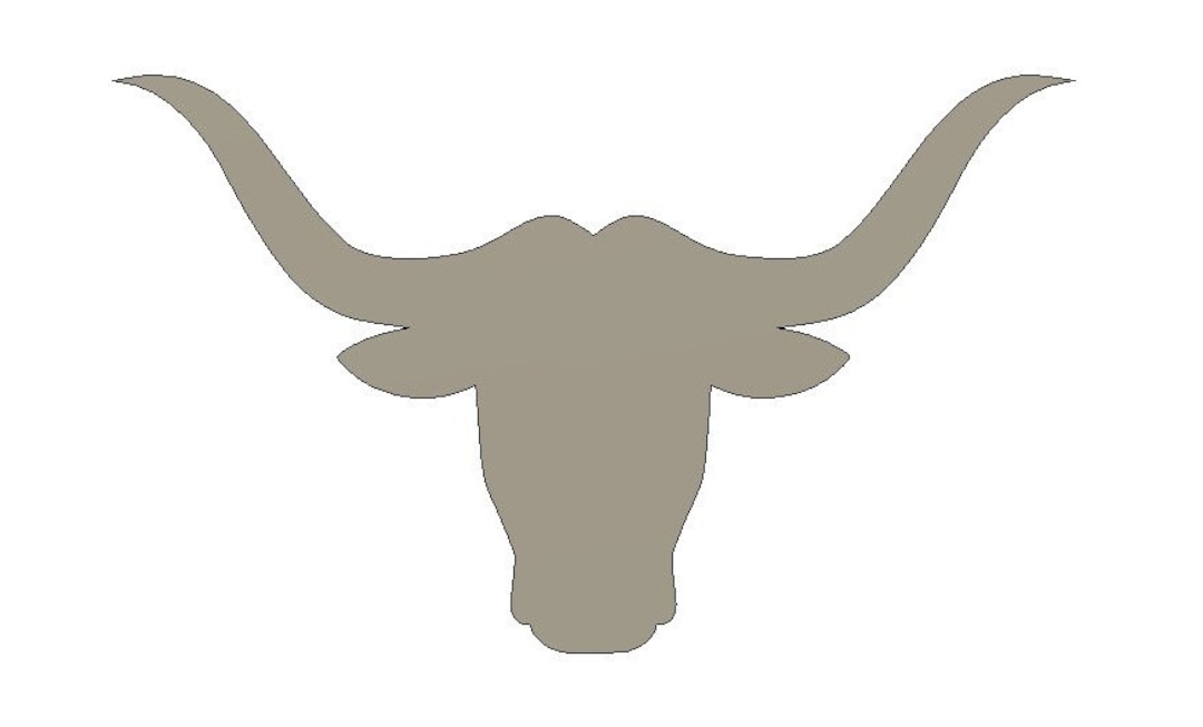 Bull Head SVG Cut File - Etsy