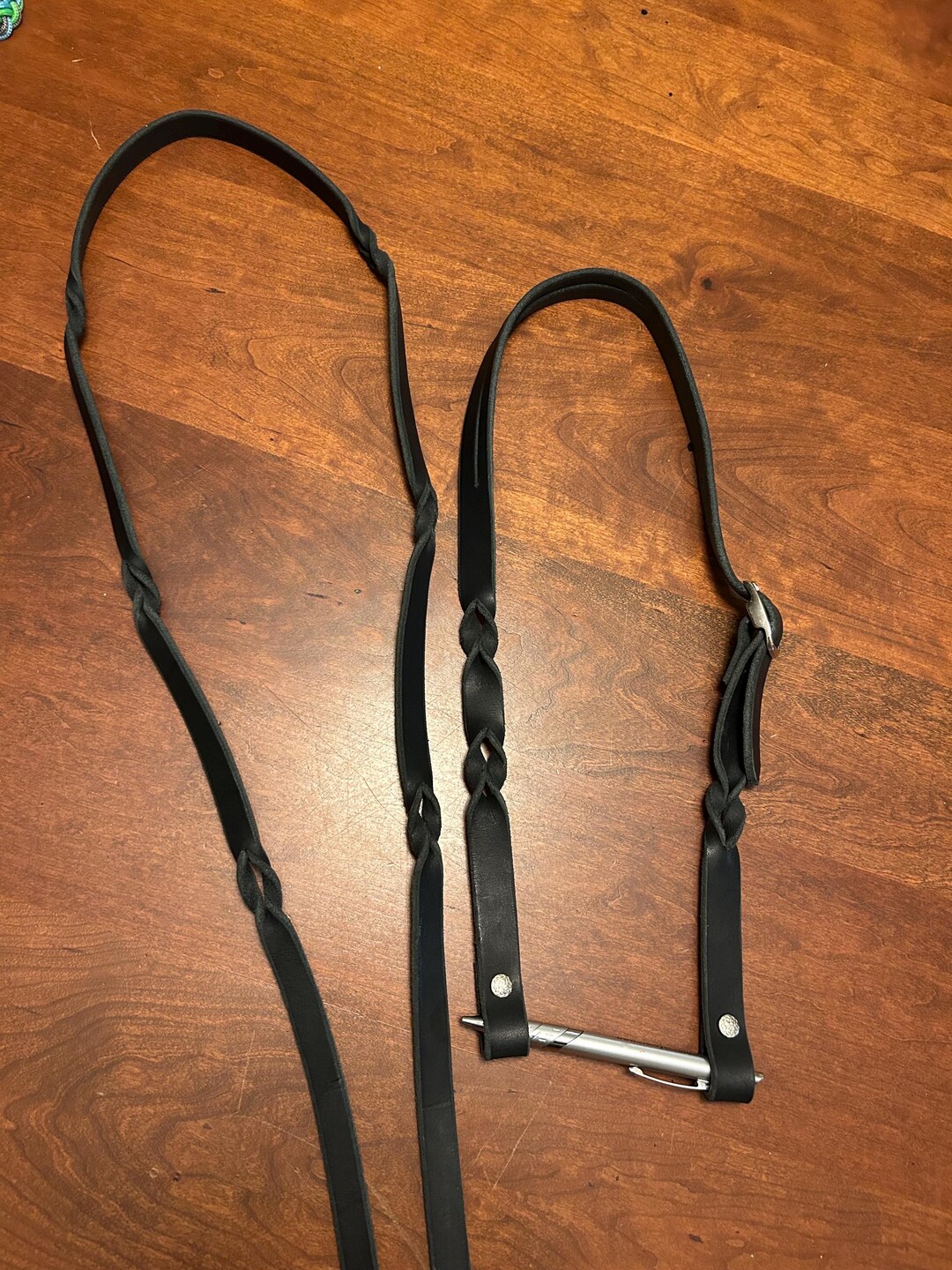Horse Single Ear Twisted Bridle and Reins- Custom Made - Etsy
