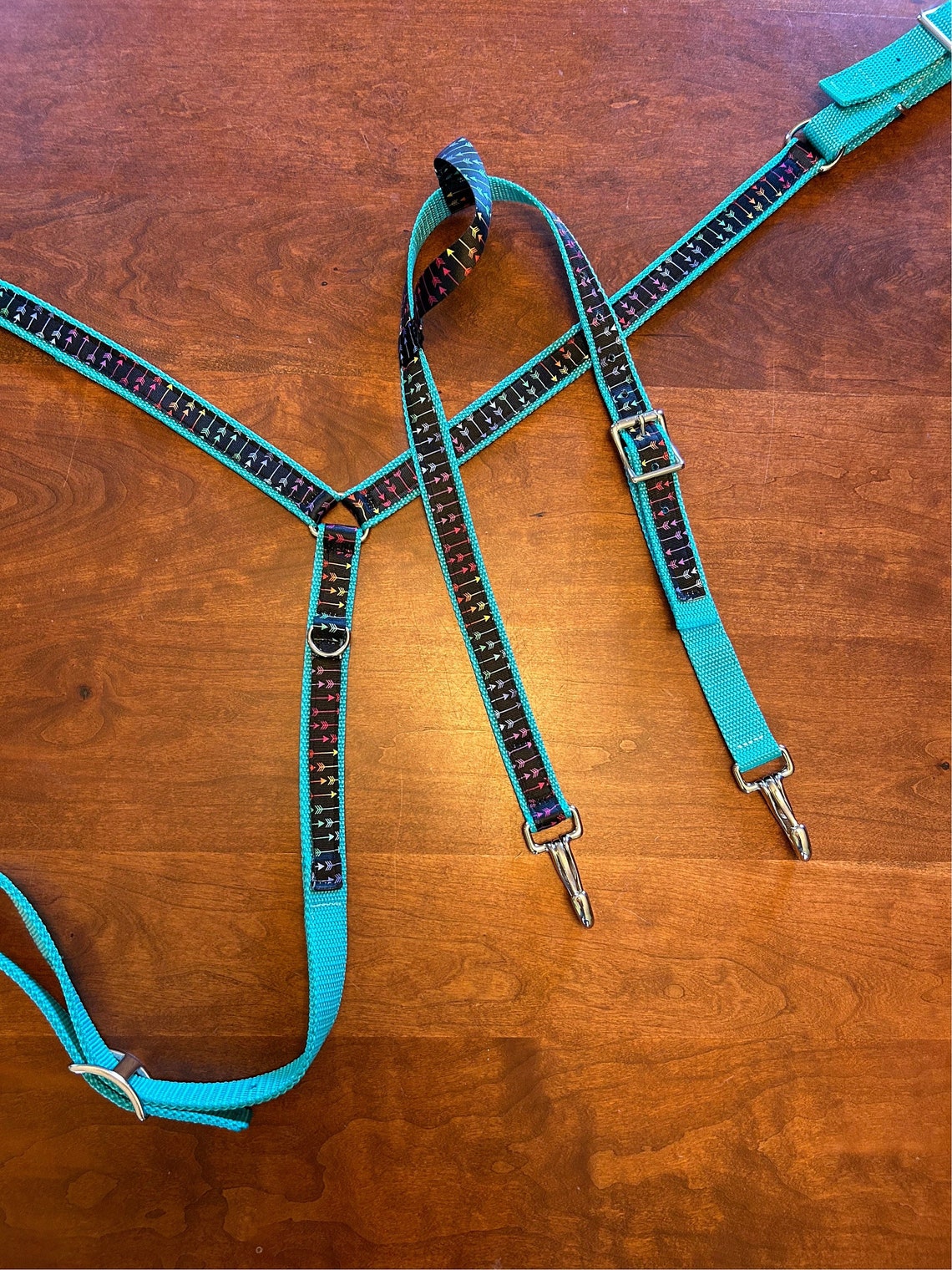Nylon Breast Collar and Bridle Set (single Ear) - Custom Made -colorful ...