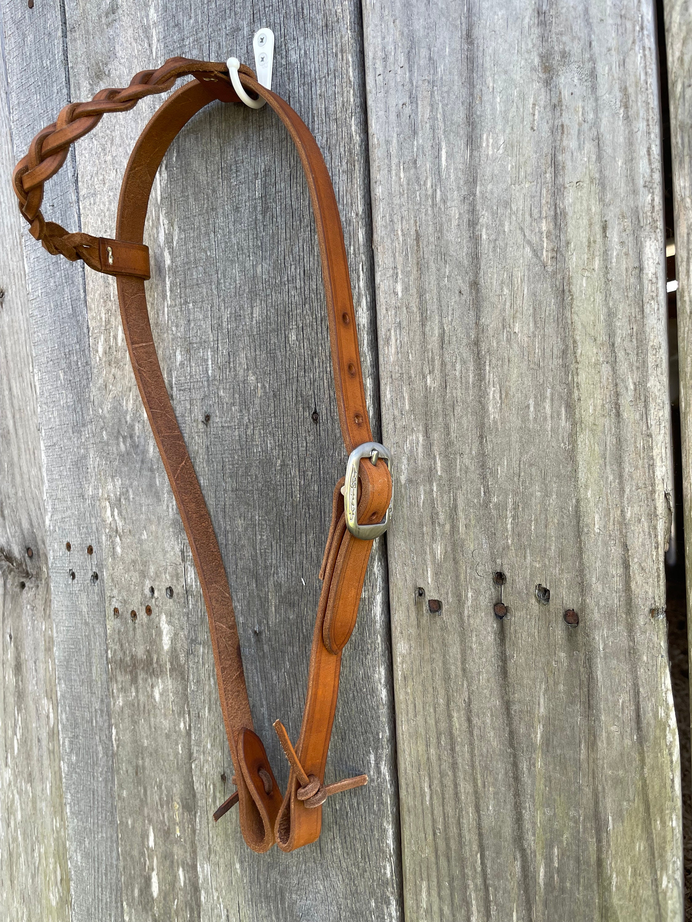 Leather Horse/pony Bridle - One Ear Bridle - Custom Made - Etsy