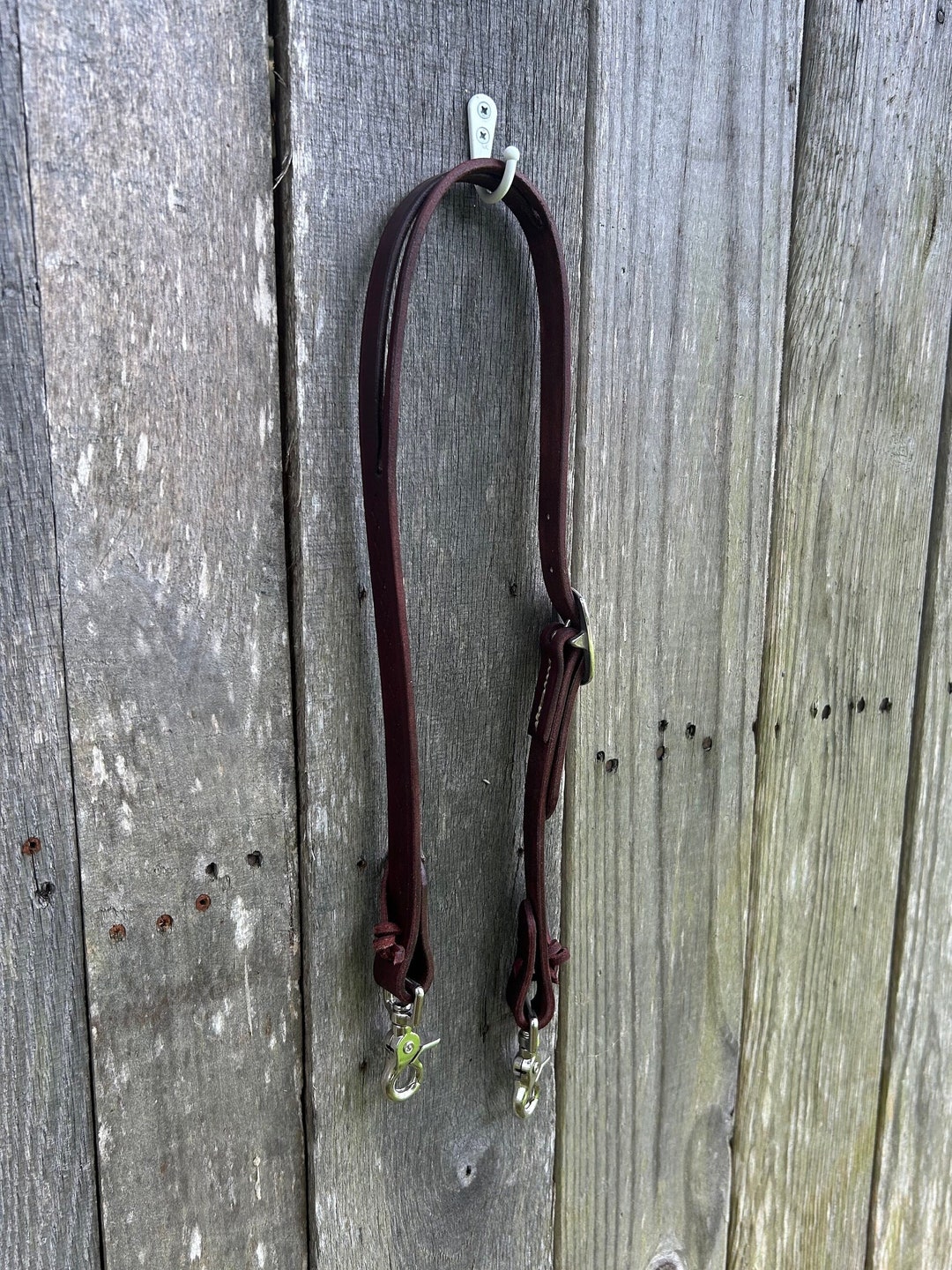 Leather Horse Bridle - Dark Brown - One Ear Bridle - Custom Made- Ready ...