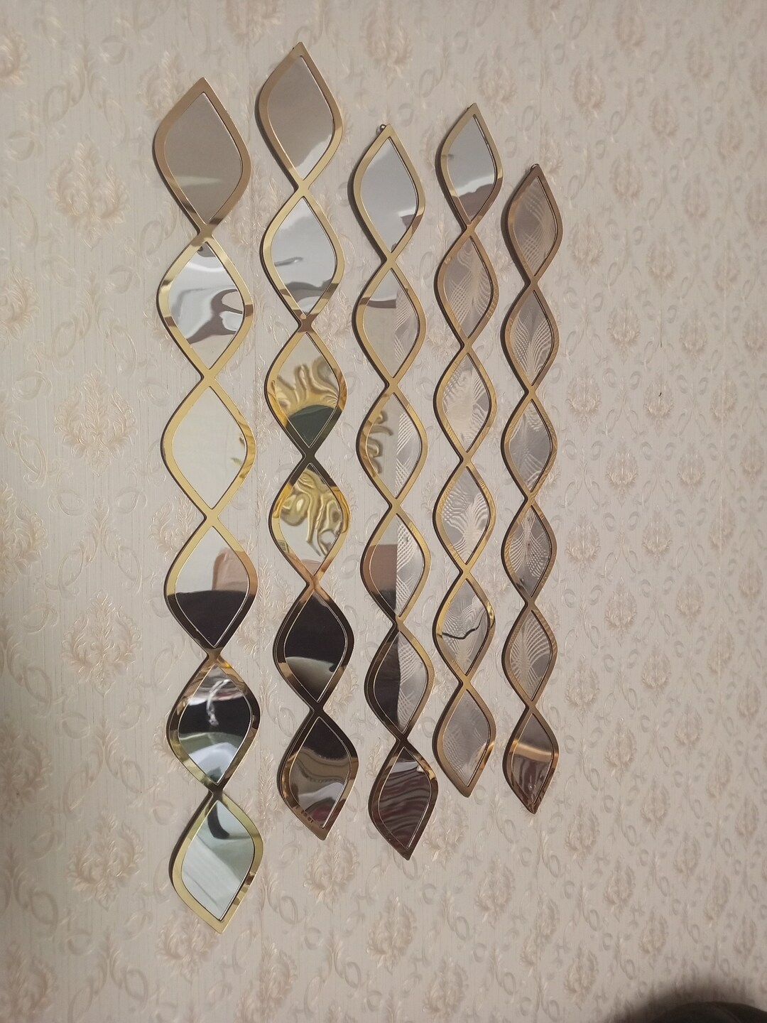 Water Drop Decorative Mirrors Wall Decor Mirror Wall Hanging Wall Decor ...