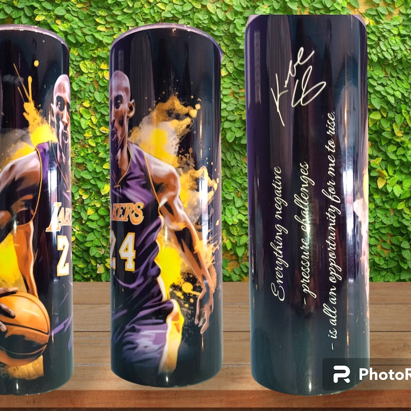 Kobe Bryant Tumbler - Etsy