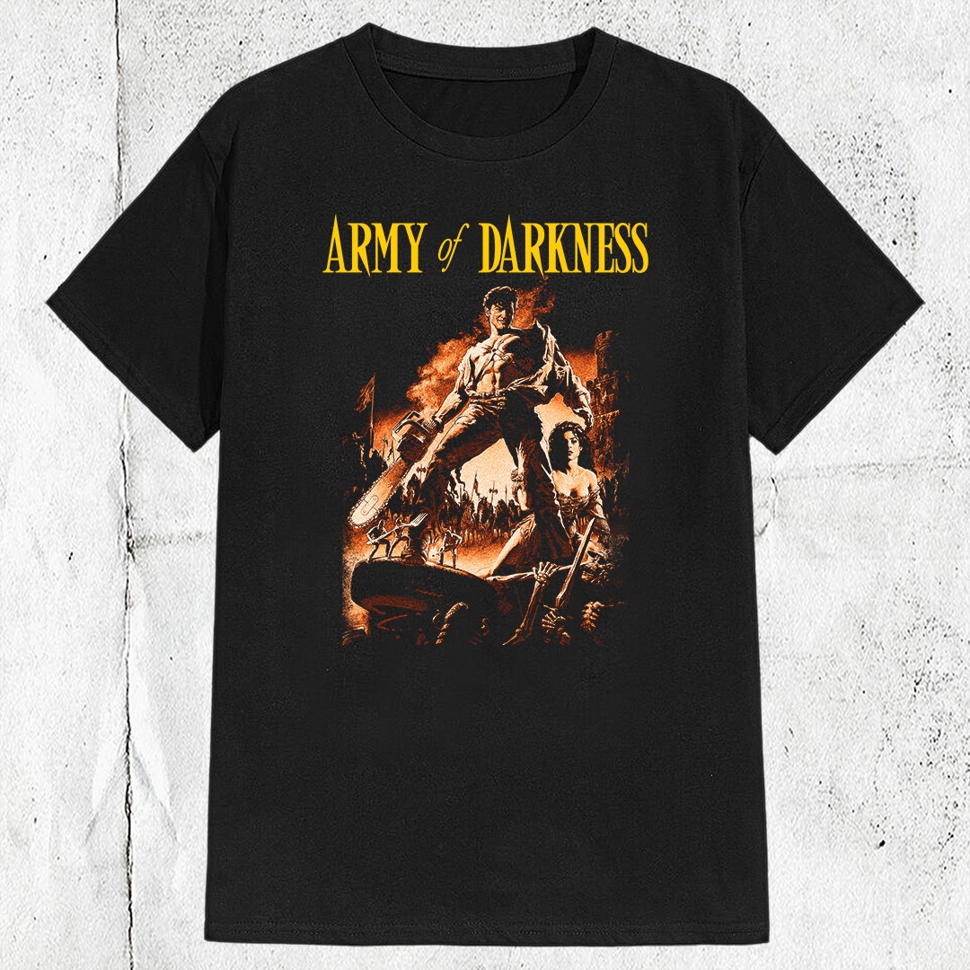 Vintage 90s Army of Darkness Horror Comedy Movie T-shirt - Etsy