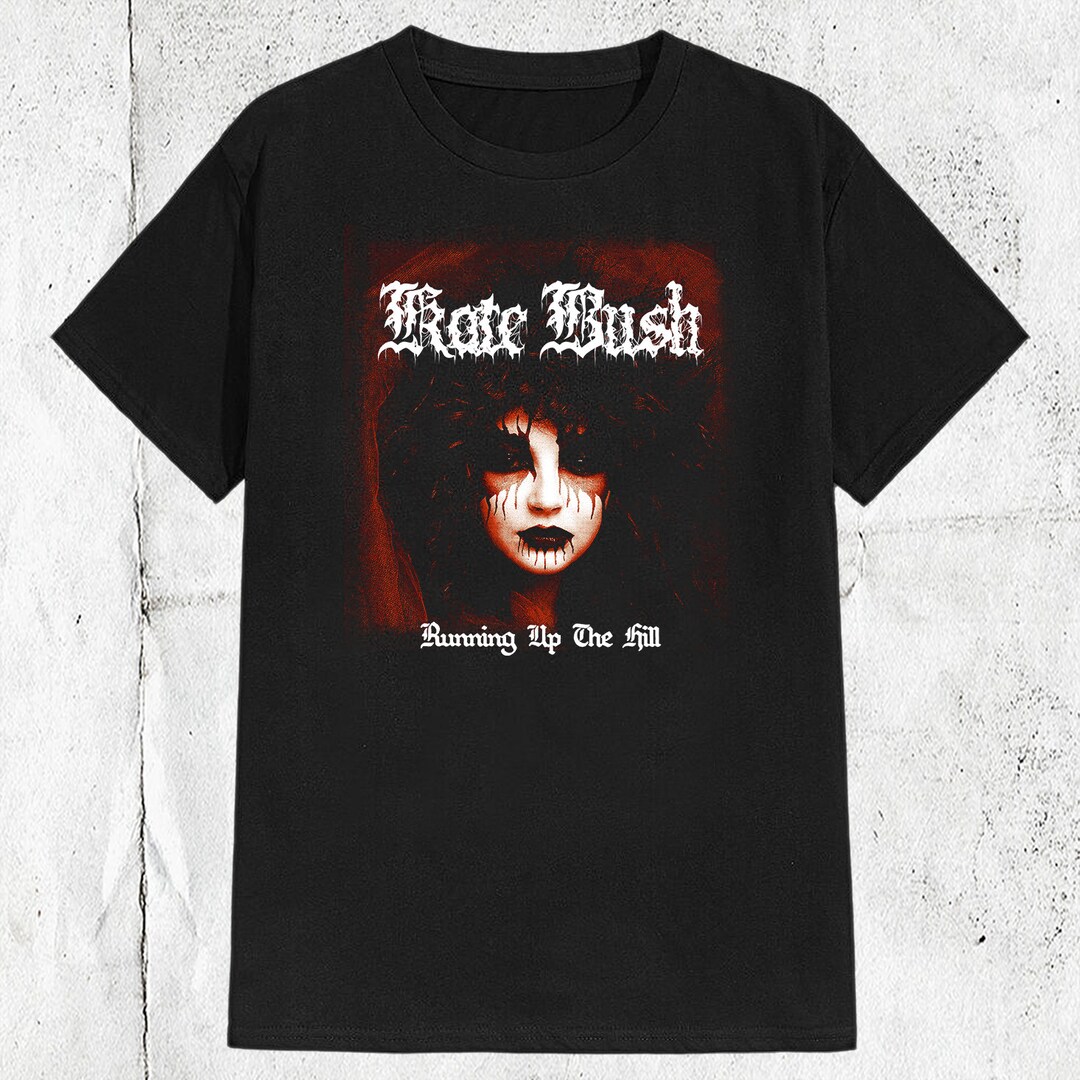Vintage 80s 90s Kate Bush Metal Style T-shirt - Etsy