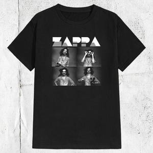 70s 80s Frank Zappa T-shirt - Etsy