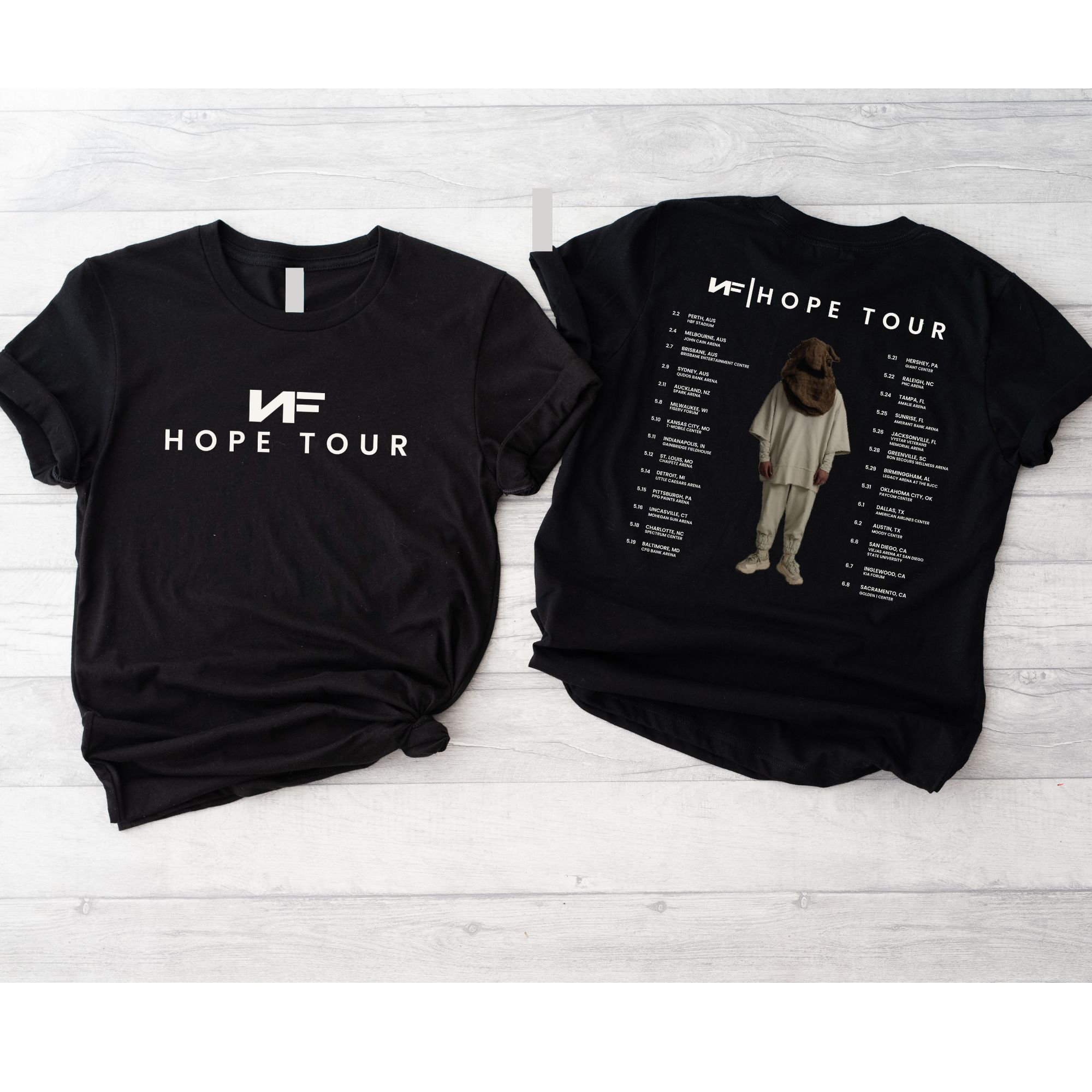 NF Hope Tour 2024 Shirt, NF Fan Gift Shirt, NF Hope Concert 2024 Shirt ...