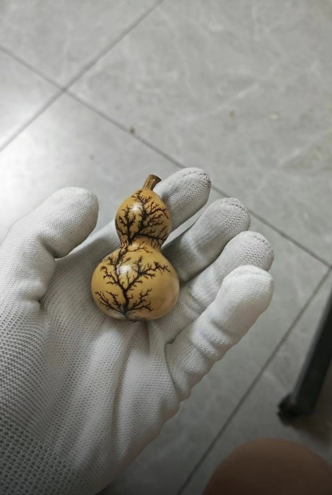 Electric Shock Pattern Gourd Gourd Ornaments Master Figure Toy Electric ...