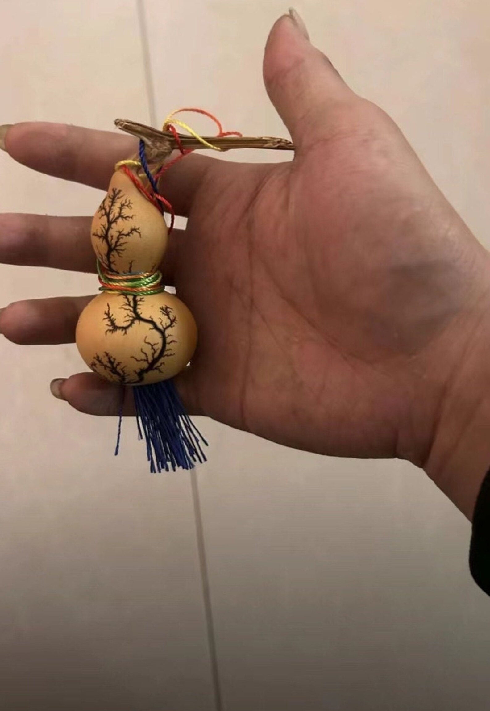 Electric Shock Pattern Gourd Gourd Ornaments Master Figure Toy Electric ...