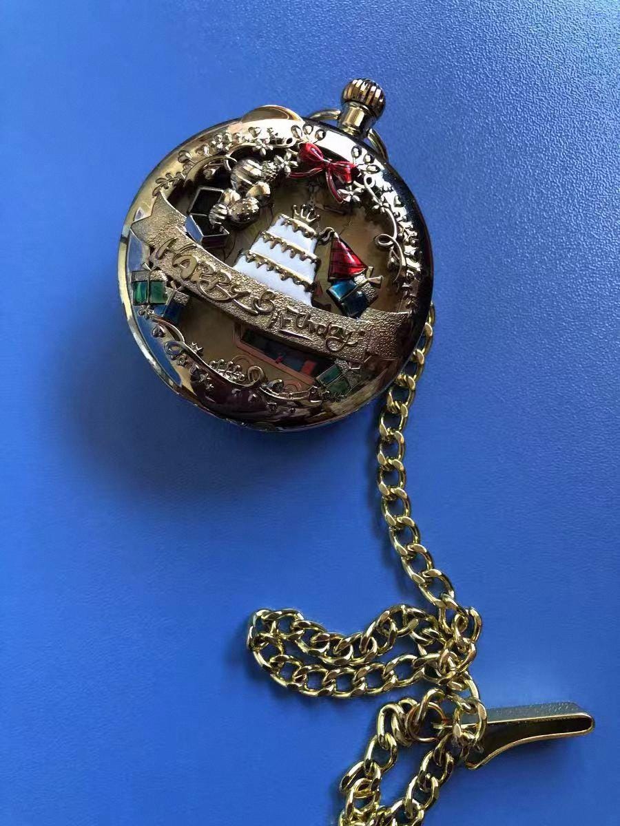 Creative Music Pocket Watch Retro Pocket Watch Music Box Mechanical Men ...