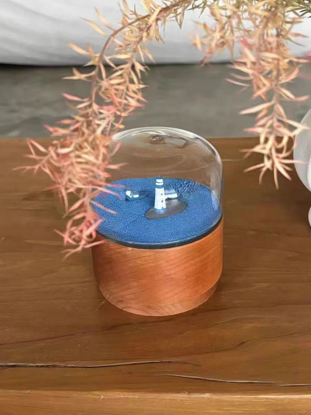 Wooden Magnetic Music Box, Wedding Anniversary Gift, Home Decoration ...