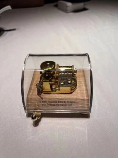 Transparent Square Music Box, Exquisite Transparent Music Box [can Be ...