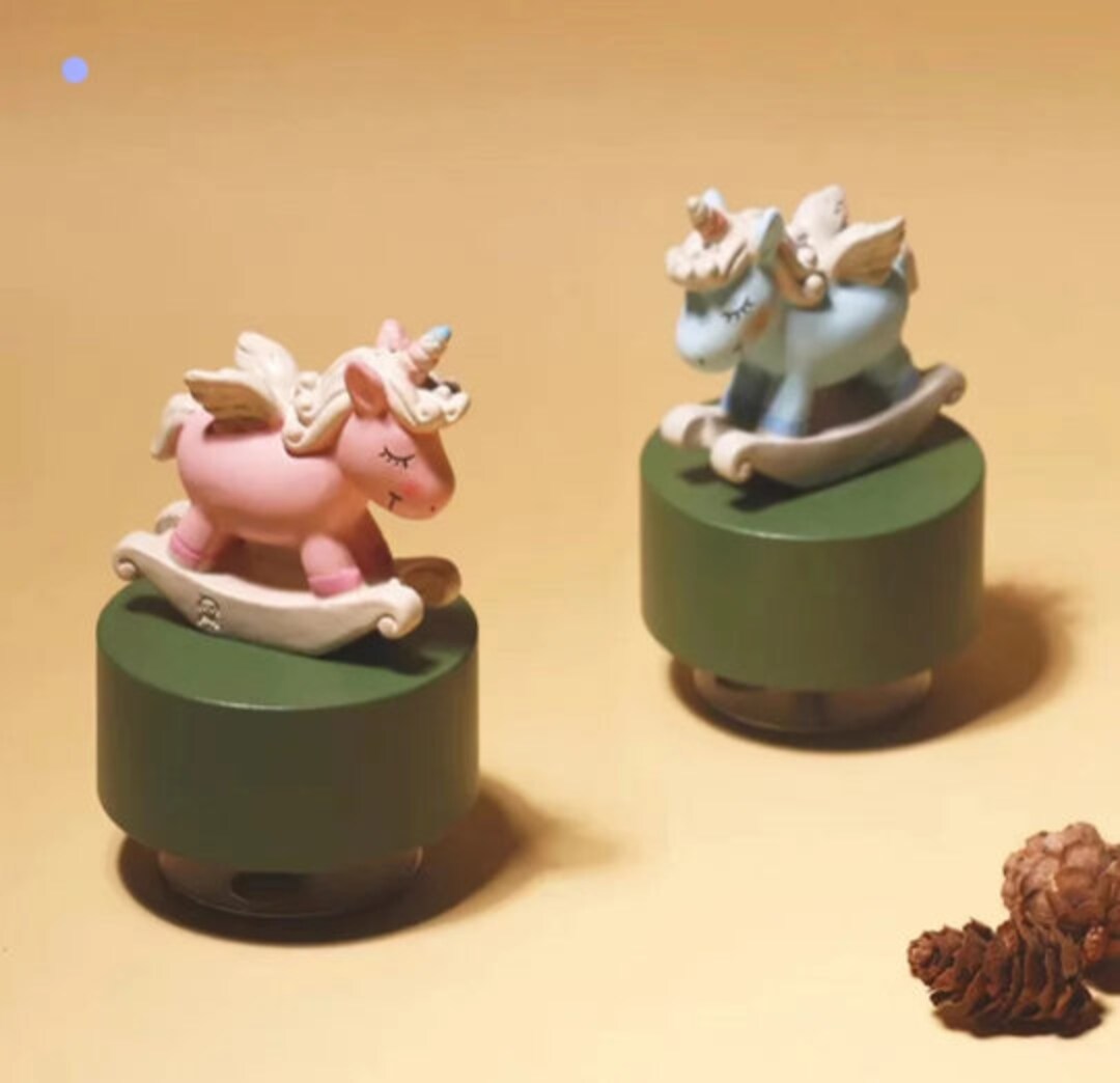 Beautiful Rotating Unicorn Music Box, Animal Music Box, Cute Unicorn ...