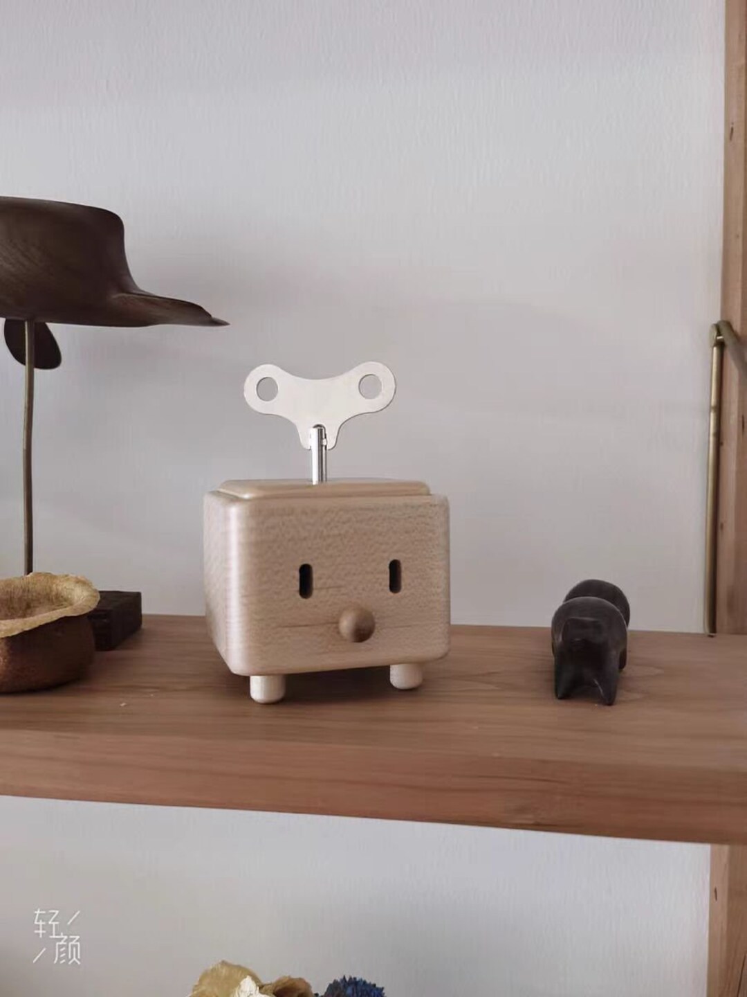 Cute Wooden Little Rubik's Cube Music Box, [rubik's Cube Music Box ...