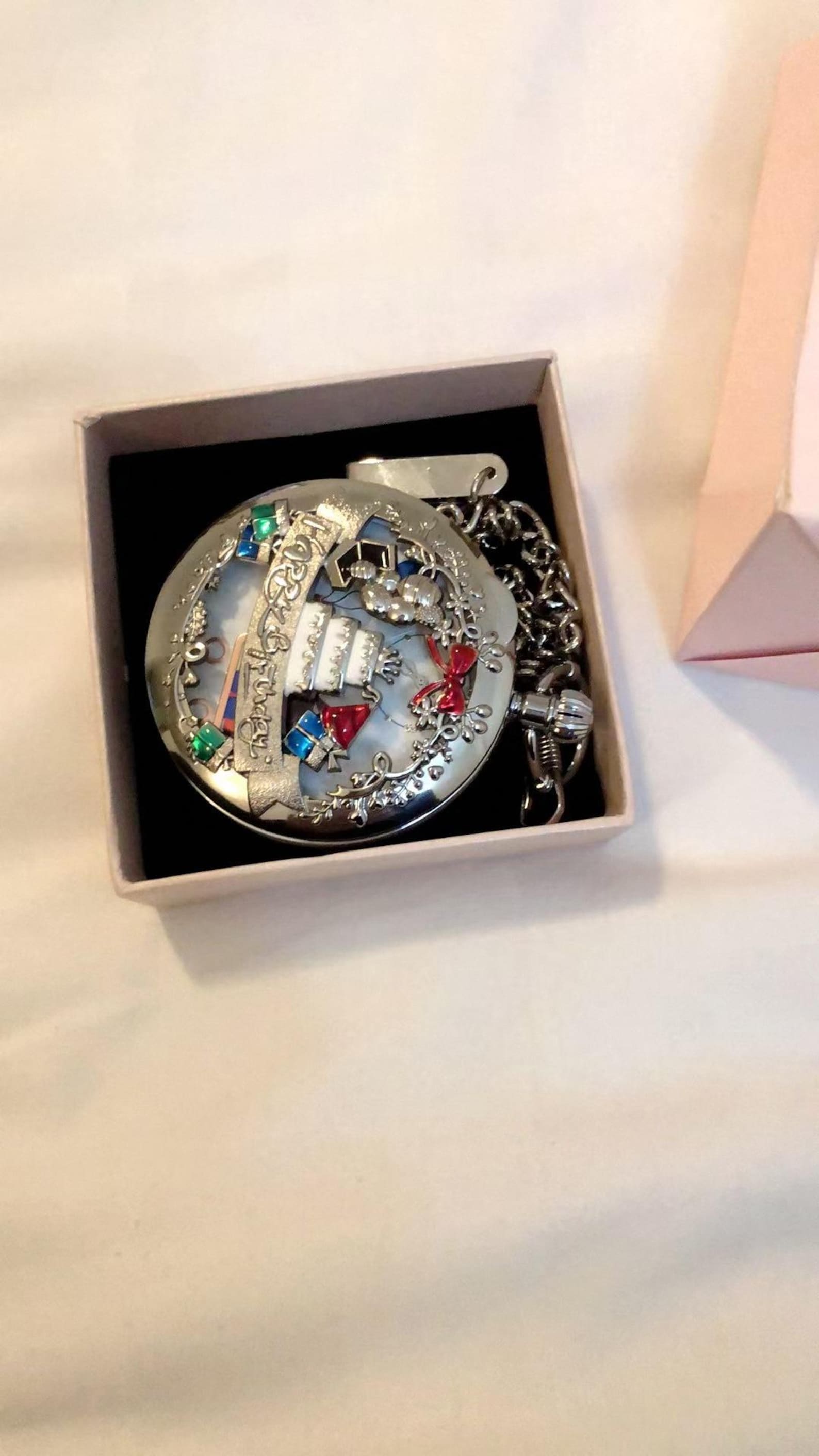 Creative Music Pocket Watch Retro Pocket Watch Music Box Mechanical Men ...