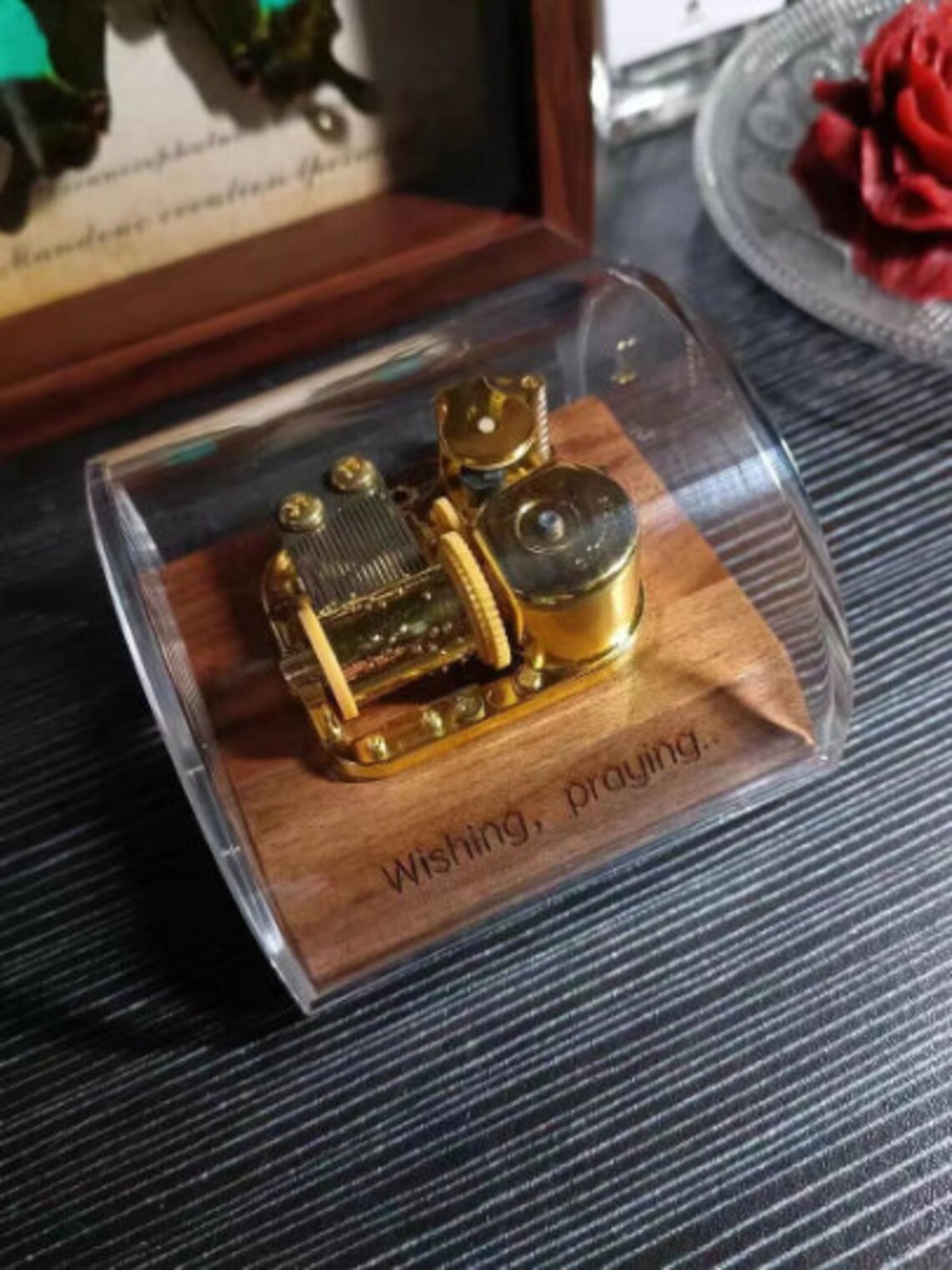 Transparent Square Music Box, Exquisite Transparent Music Box [can Be ...
