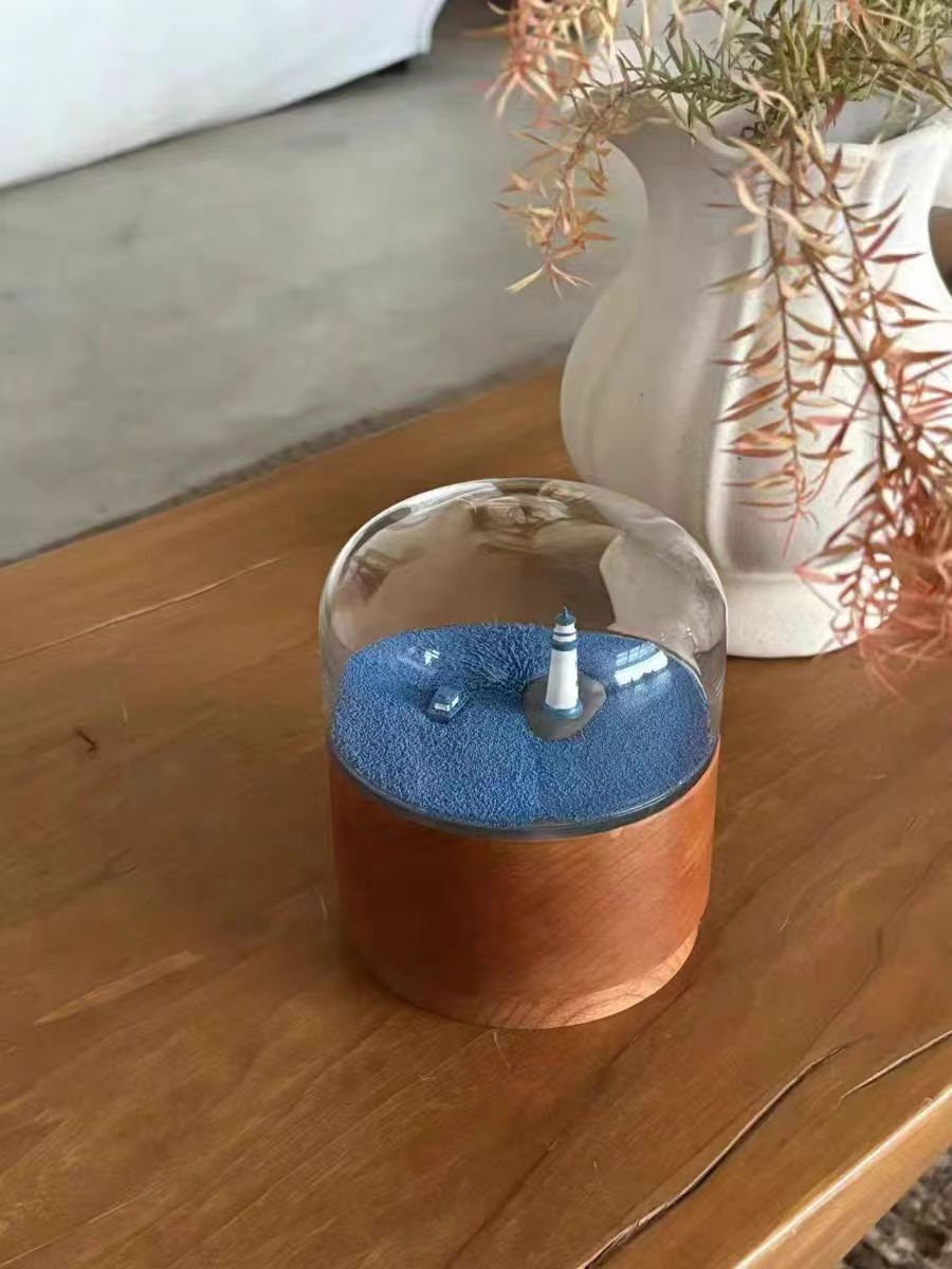 Wooden Magnetic Music Box, Wedding Anniversary Gift, Home Decoration ...