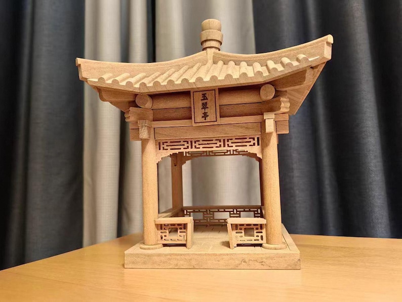 Retro Museum Forbidden City Yucui Pavilion Mortise and Tenon Building ...