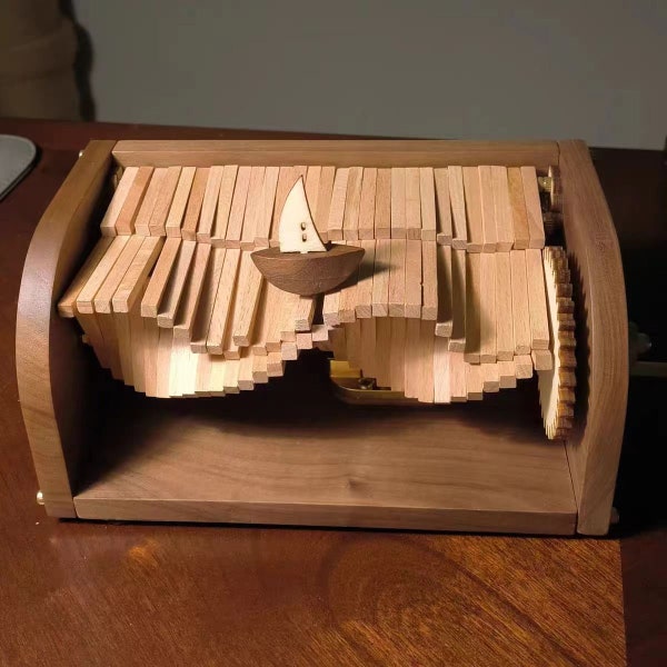 Hand Crank Music Box - Etsy