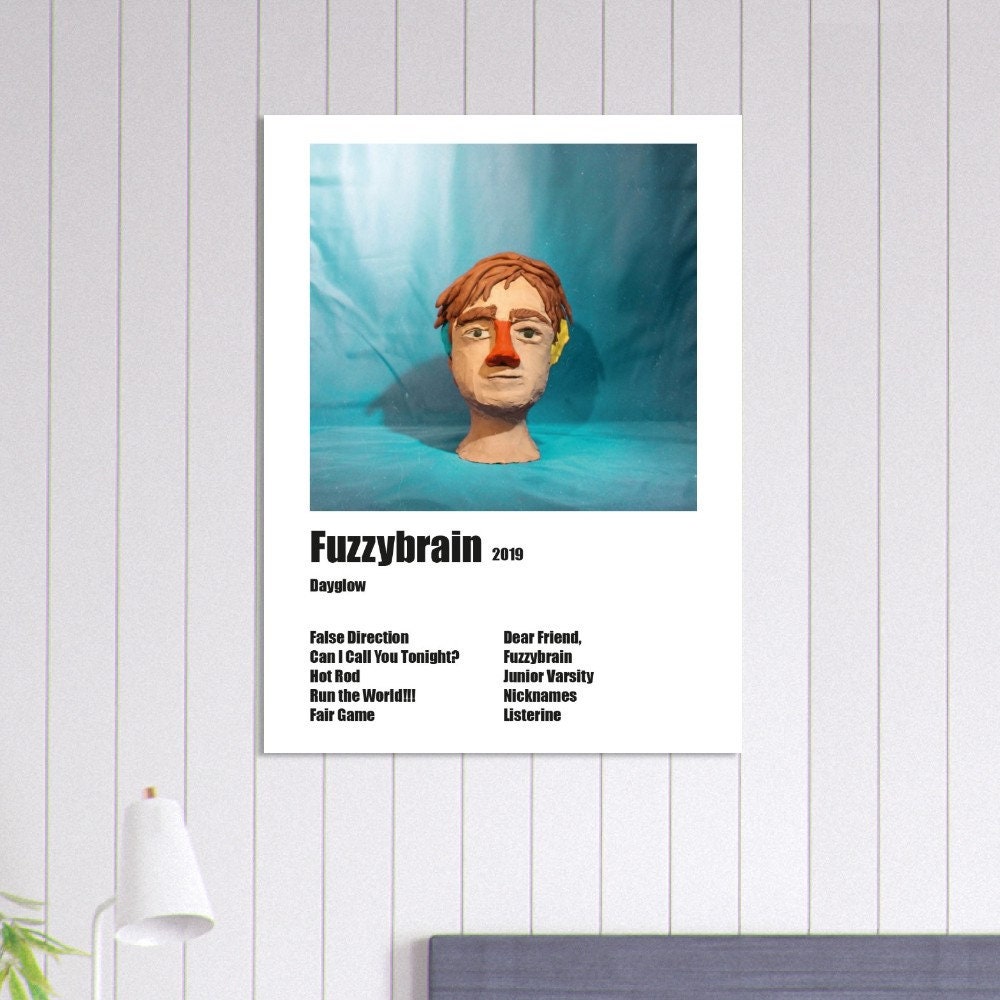 Fuzzybrain Dayglow Poster - Etsy
